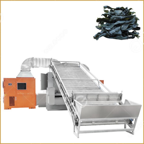Continuous Seaweed Drying Machine Seaweed Belt Dryer